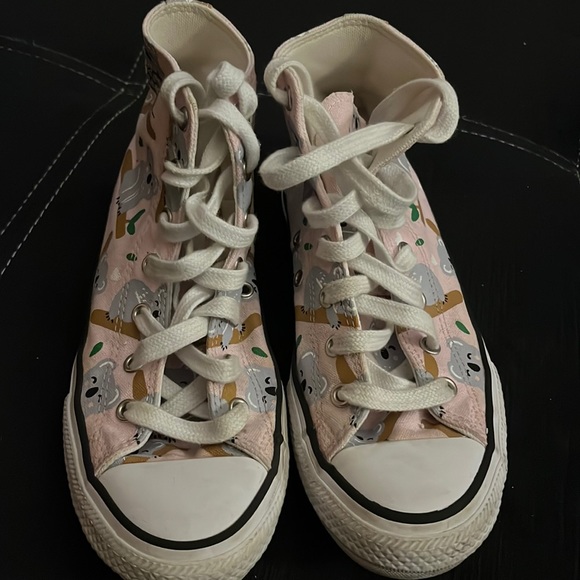 Converse | Shoes | Converse Koala Bears High Top Sneakers 4 Youth ...
